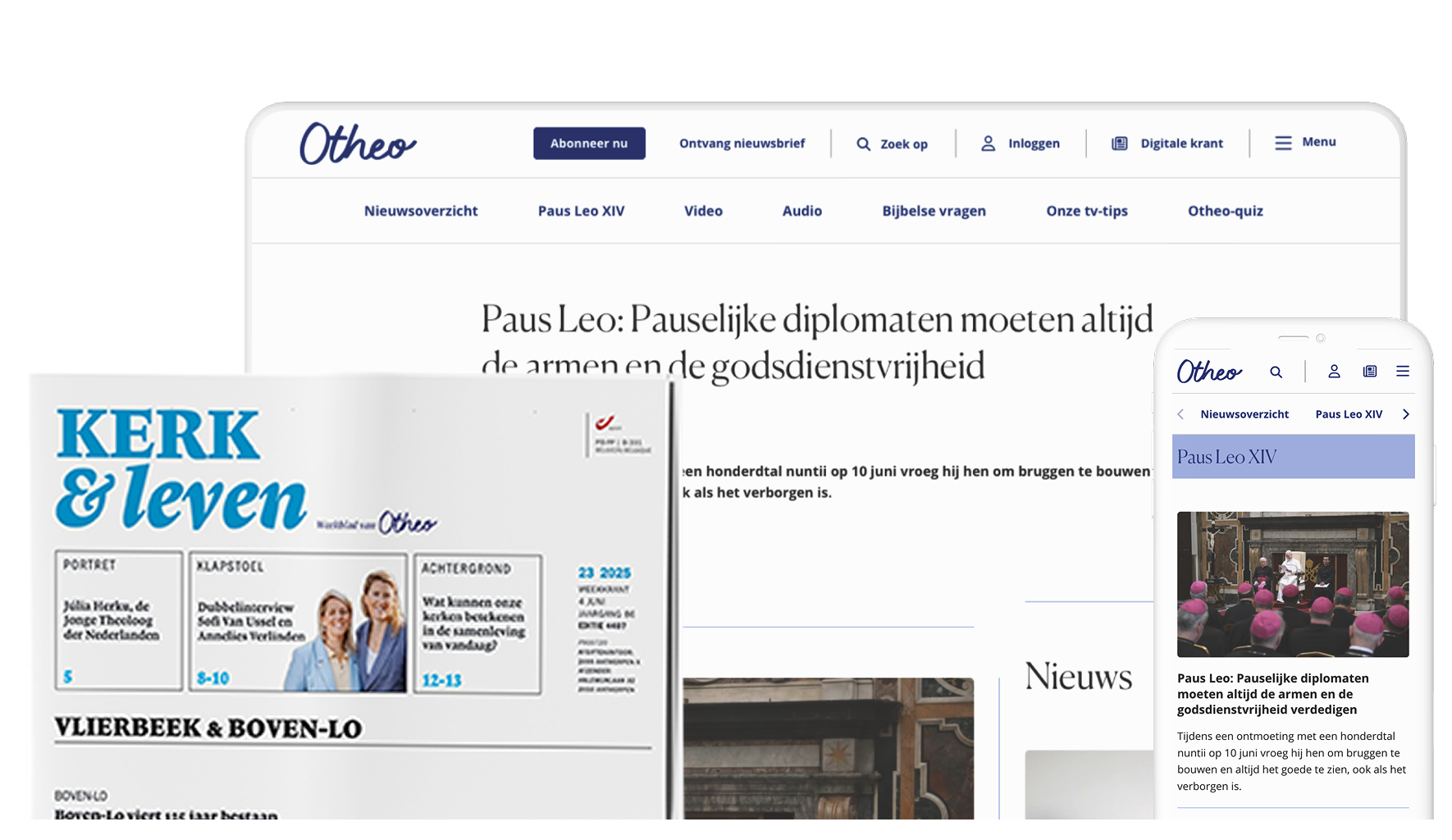 Een officiële WK-bal voor de paus … maar voor welke ploeg supportert ...